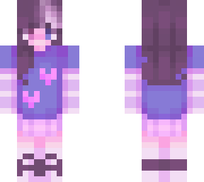 gender fluid - fem version | Minecraft Skin