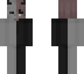 Half-Skeleton | Minecraft Skin