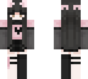 pink cat | Minecraft Skins