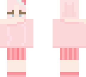 Pink ice cream girl | Minecraft Skin