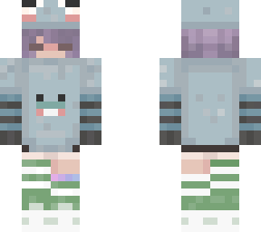 blue frog skin :3 | Minecraft Skin