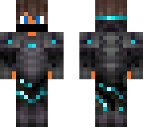 Blue Netherite | Minecraft Skin