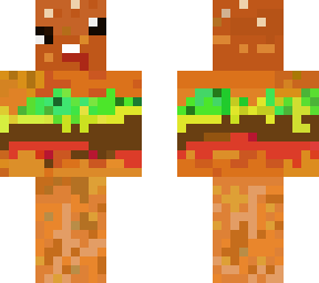 burger skin | Minecraft Skin