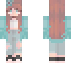 chica azul | Minecraft Skins