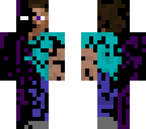 Corrupted Steve | Minecraft Skin