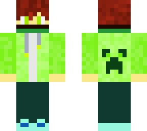 green gamer | Minecraft Skins