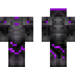 Netherite purple base armor | Minecraft Skin