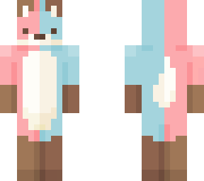 pink fox | Minecraft Skins