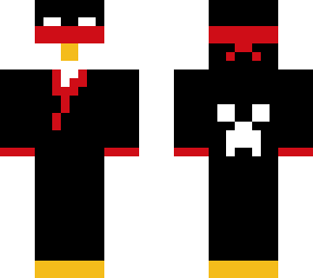 Red Ninja Penguin :) | Minecraft Skin