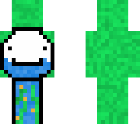 Sea foam Green dream Fish tank | Minecraft Skin