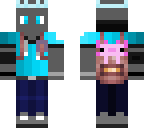 Team Aqua Minecraft Skins