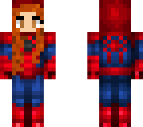 Spider Man Minecraft Skins