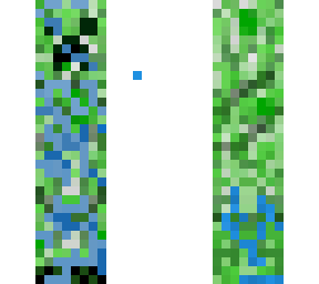 Charged creeper | Minecraft Skin