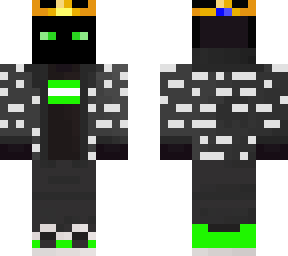 duo skin green demon drippy edition | Minecraft Skin