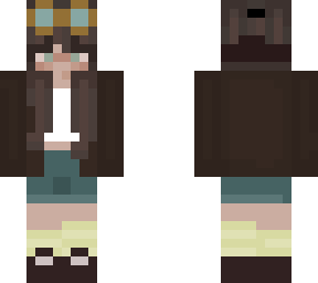 pilot girl | Minecraft Skins