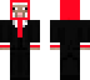 Sheep In Suit Minecraft Skins