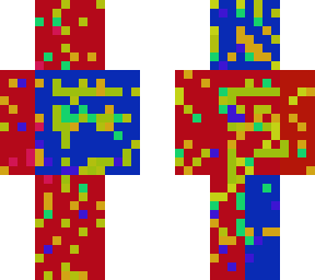 Color man | Minecraft Skin