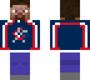 Columbus Blue Jackets Home Jersey | Minecraft Skin