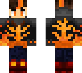 FlareShotGamer Infernal Armor | Minecraft Skin