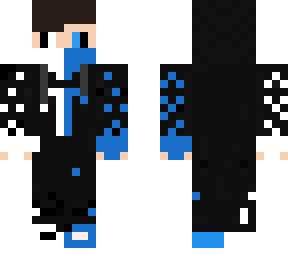 blue gamer | Minecraft Skins