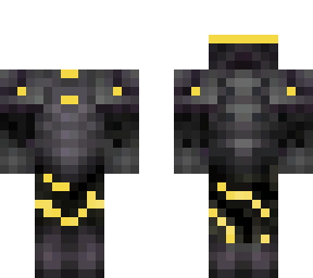 netherite yellow base armor | Minecraft Skins