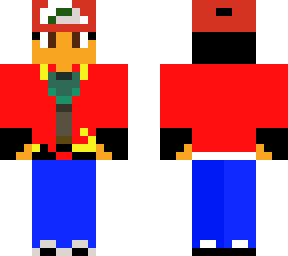pokemon ash ketchum | Minecraft Skins