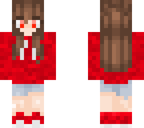 Red Girl | Minecraft Skin