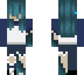 warden girl | Minecraft Skins