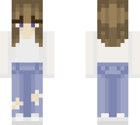 jeans skin minecraft ripped | Minecraft Skins