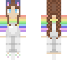 rainbow cat | Minecraft Skins