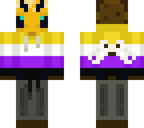 Enby Bee | Minecraft Skin