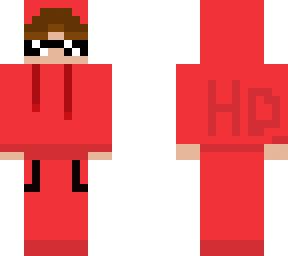 EvantubeHD (red version) | Minecraft Skin