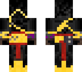 hooded shadow light assassin | Minecraft Skin