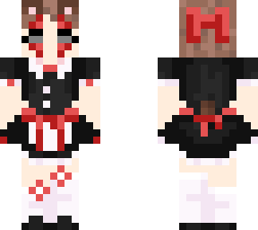 red maid | Minecraft Skin