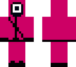 Squid game supervisor guard | Minecraft Skin