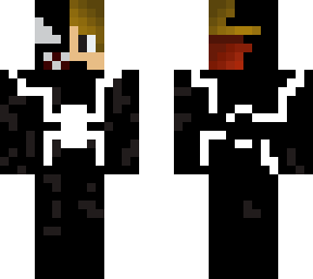 Symbiote venom gamer | Minecraft Skin