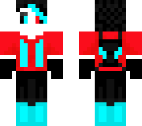 White shadow boy | Minecraft Skin