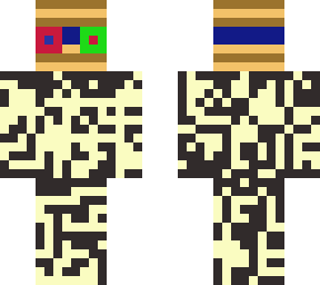 barcode man | Minecraft Skin