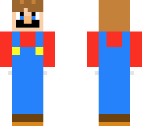 Hatless Mario | Minecraft Skin