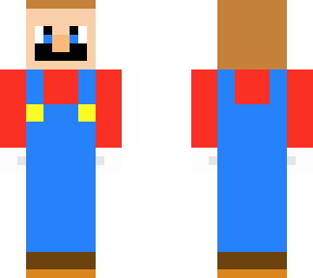 Hatless Mario Minecraft Skins