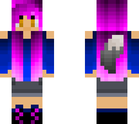 wolf girl | Minecraft Skins