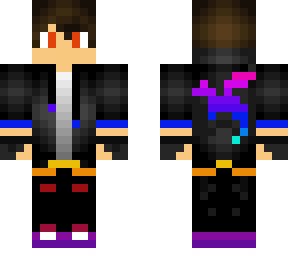 pyro gamer dragon | Minecraft Skin