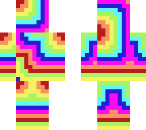 mr rainbow | Minecraft Skins