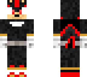 Shadow The Hedgehog Minecraft Skins