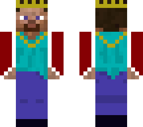 King Steve Minecraft Skins