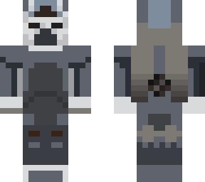 T-65 power armor w/jetpack | Minecraft Skin