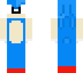 Classic Sonic | Minecraft Skin