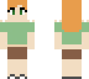cute alex | Minecraft Skin