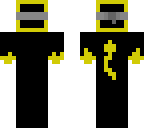 black and gold | Minecraft Skins