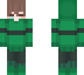 Green Hood Minecraft Skins